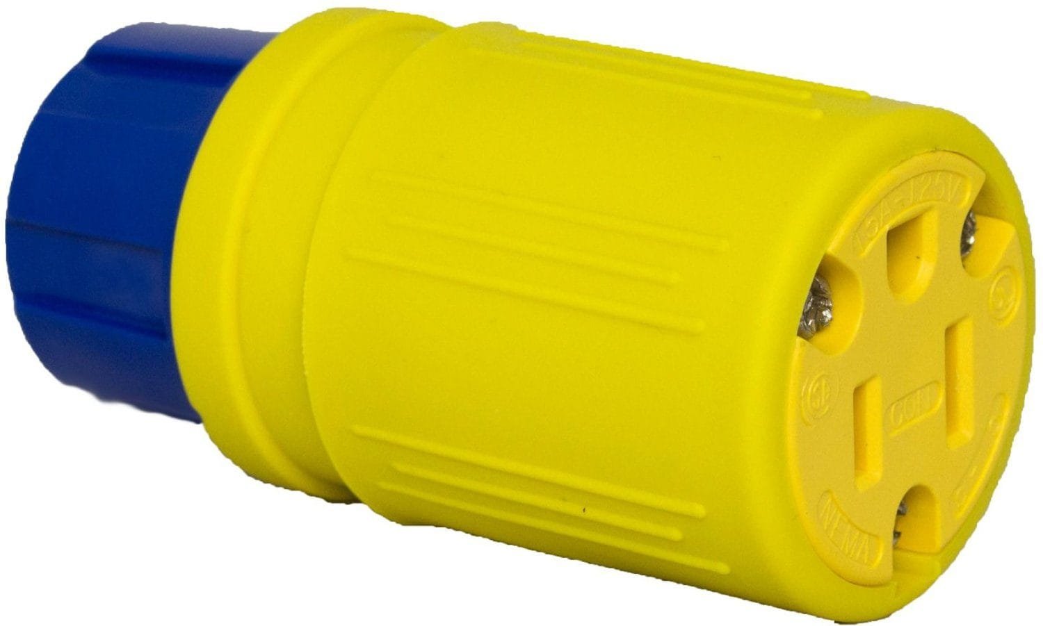 Ericson 1610-CG - Straight Blade Connector, NEMA 5-15, Perma-Grip ...