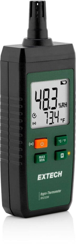 Extech RH250W - Hygro-Thermometer with Connectivity to ExView App ...
