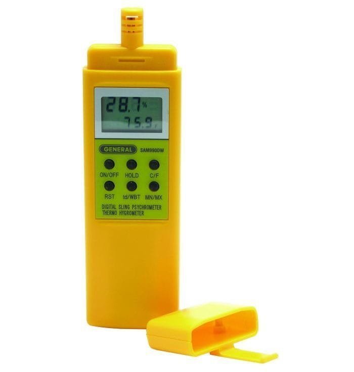General Tools SAM990DW - Digital Psychrometer with Temperature ...