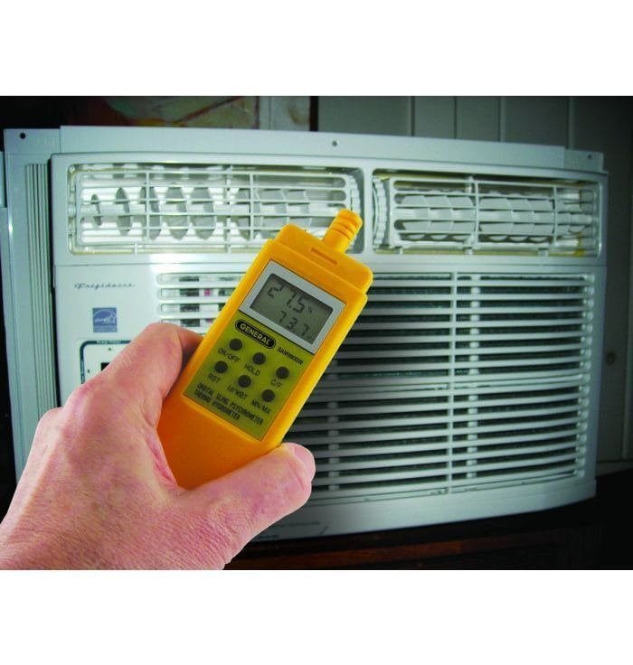 General Tools SAM990DW - Digital Psychrometer with Temperature ...
