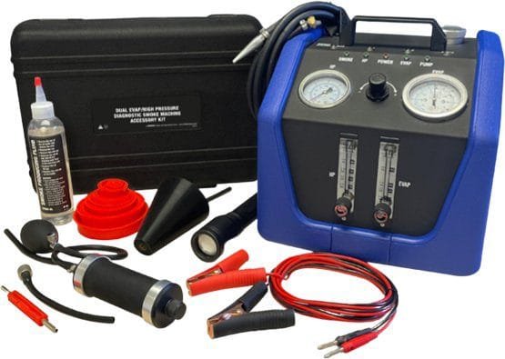 Mastercool 43065 - Dual Evap/High Pressure Diagnostic Smoke Machine ...