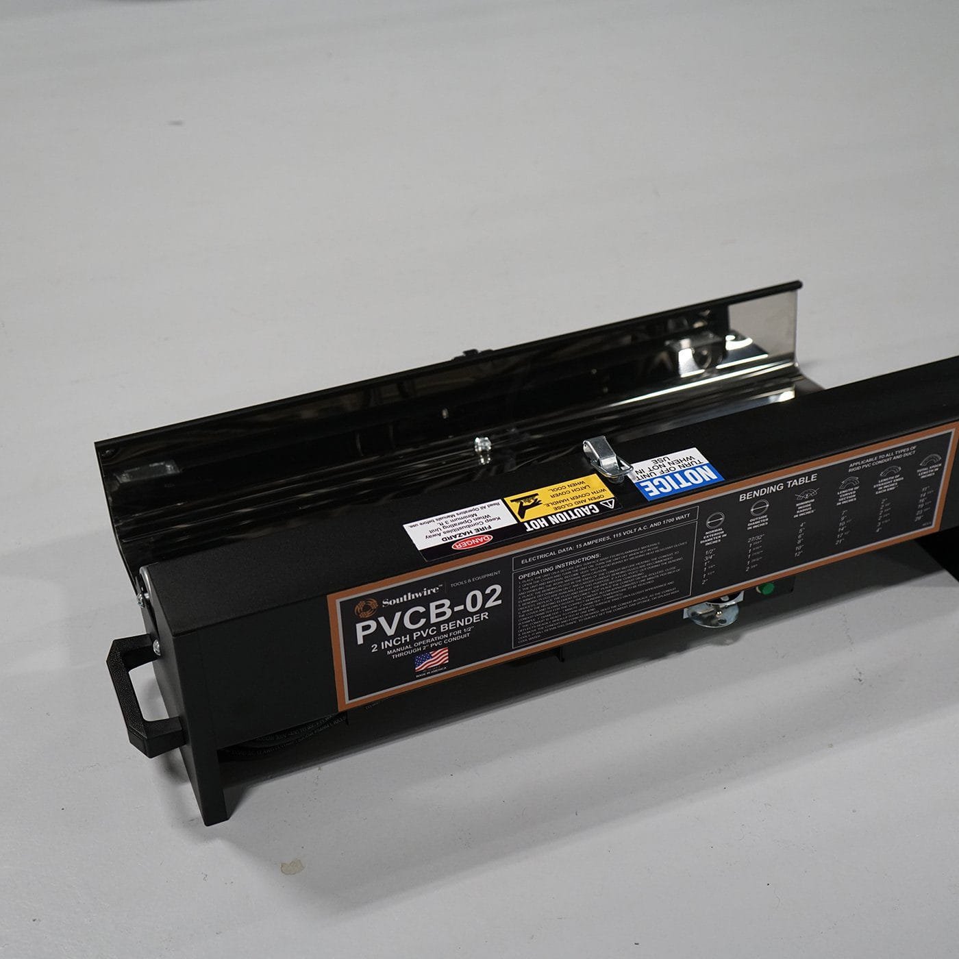 Southwire PVCB-02 1/2" to 2" PVC Bender - NESTES Instruments