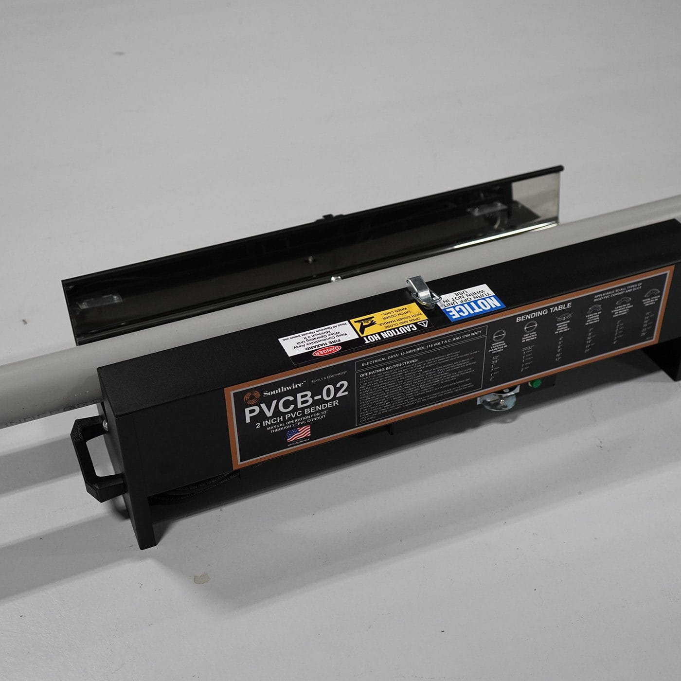 Southwire PVCB-02 1/2" to 2" PVC Bender - NESTES Instruments