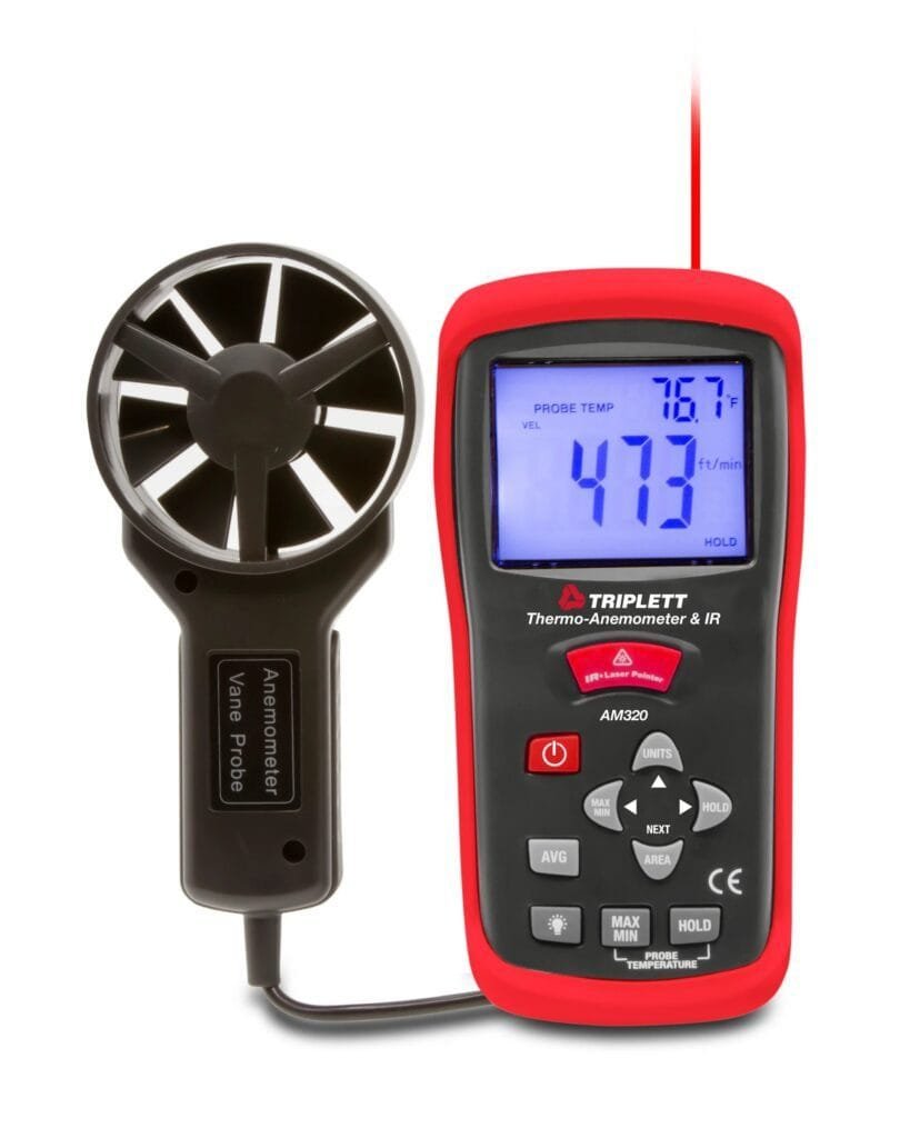 Triplett AM320 - Thermo-Anemometer + IR - NESTES Instruments