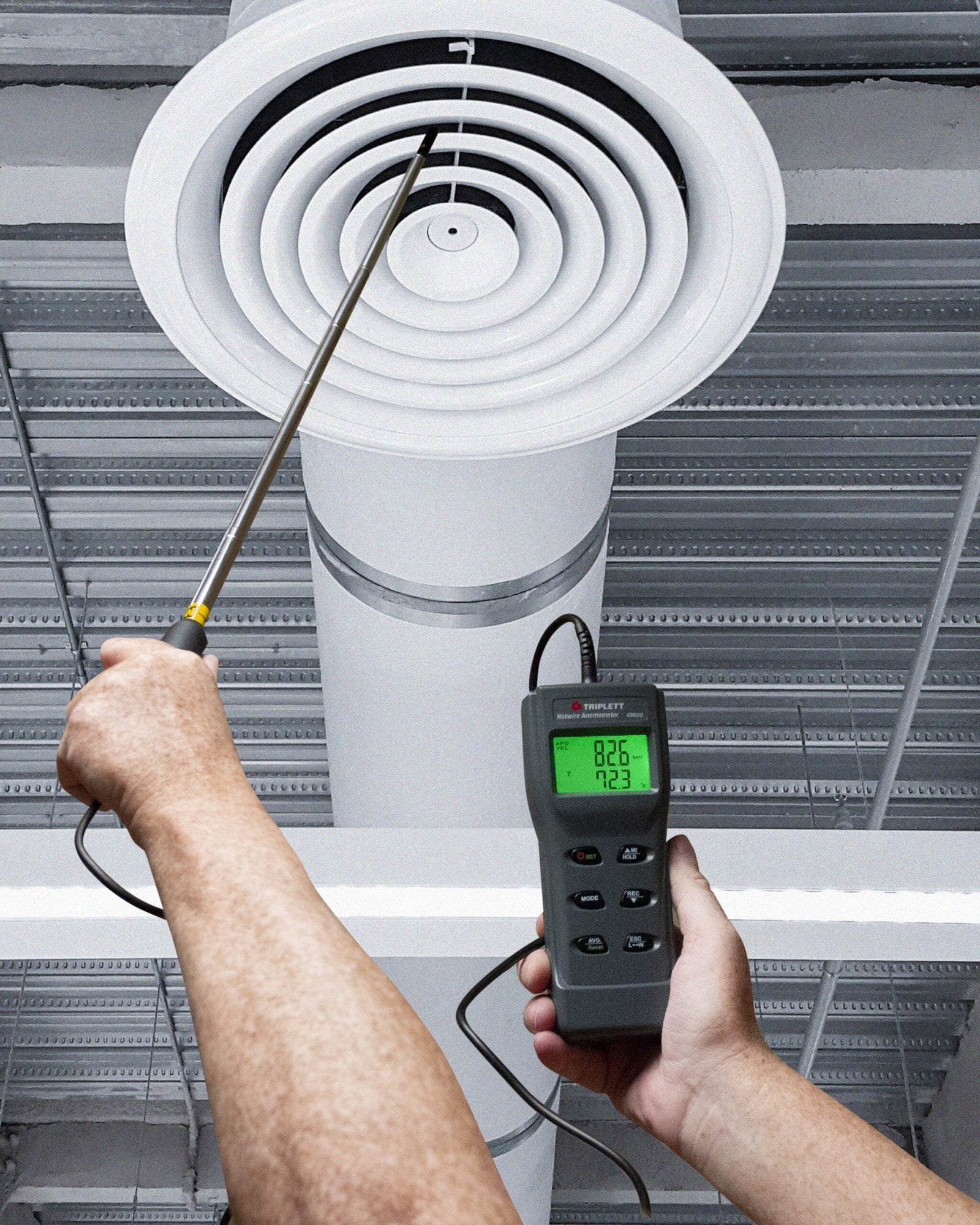 Triplett AM500 - Hotwire Thermo-Anemometer - NESTES Instruments
