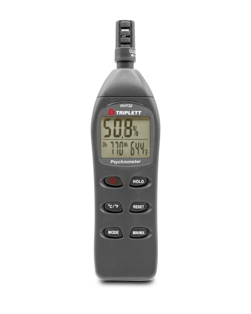 Triplett RHT32-NIST - Hygro-Thermometer Psychrometer With NIST ...