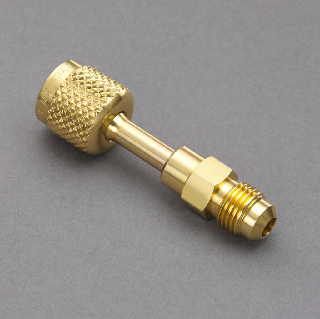 Yellow Jacket 19122 1/4" Straight Quick Coupler x 5/16" Male Flare ...