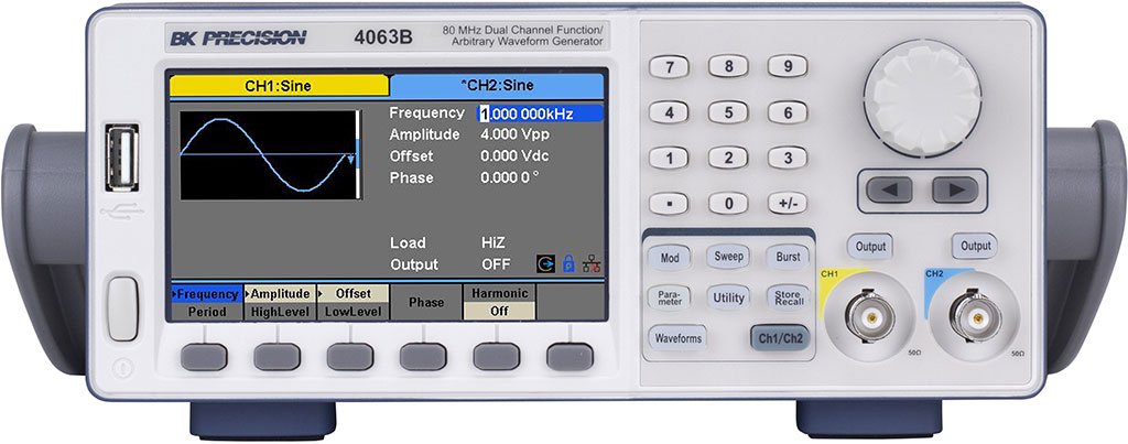 B&K Precision 4063B - 80 MHz Dual Channel Function/Arbitrary Waveform ...