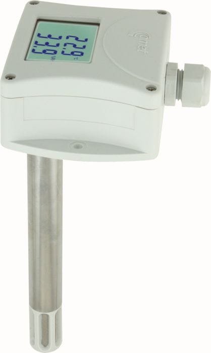 Comet T0213D - Temperature and Humidity Duct Probe with 0-10V Output ...