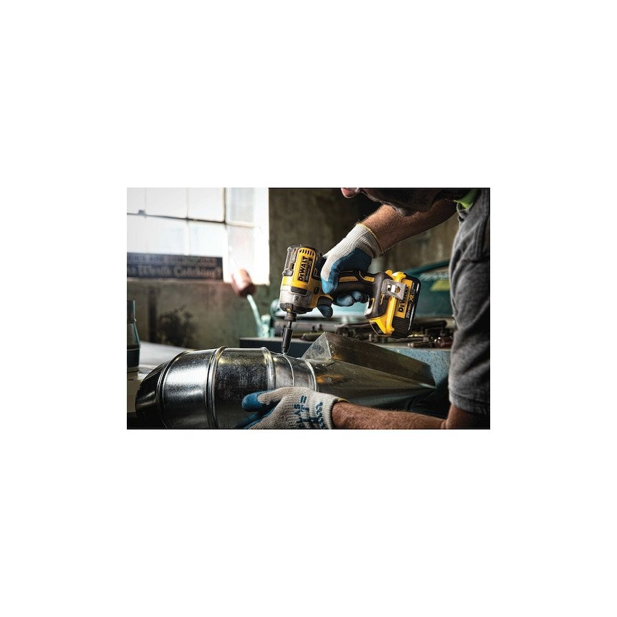 Dewalt DCF887D2 - Impact Driver Kit, 20V, XR, 1/4", Brushless, 20V Max ...