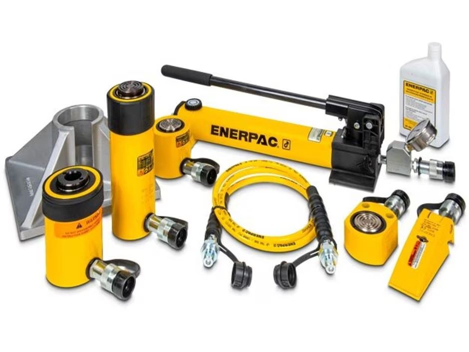 Enerpac SC20HTBW - Three Hydraulic Cylinders and Hand Pump Wheeled ...