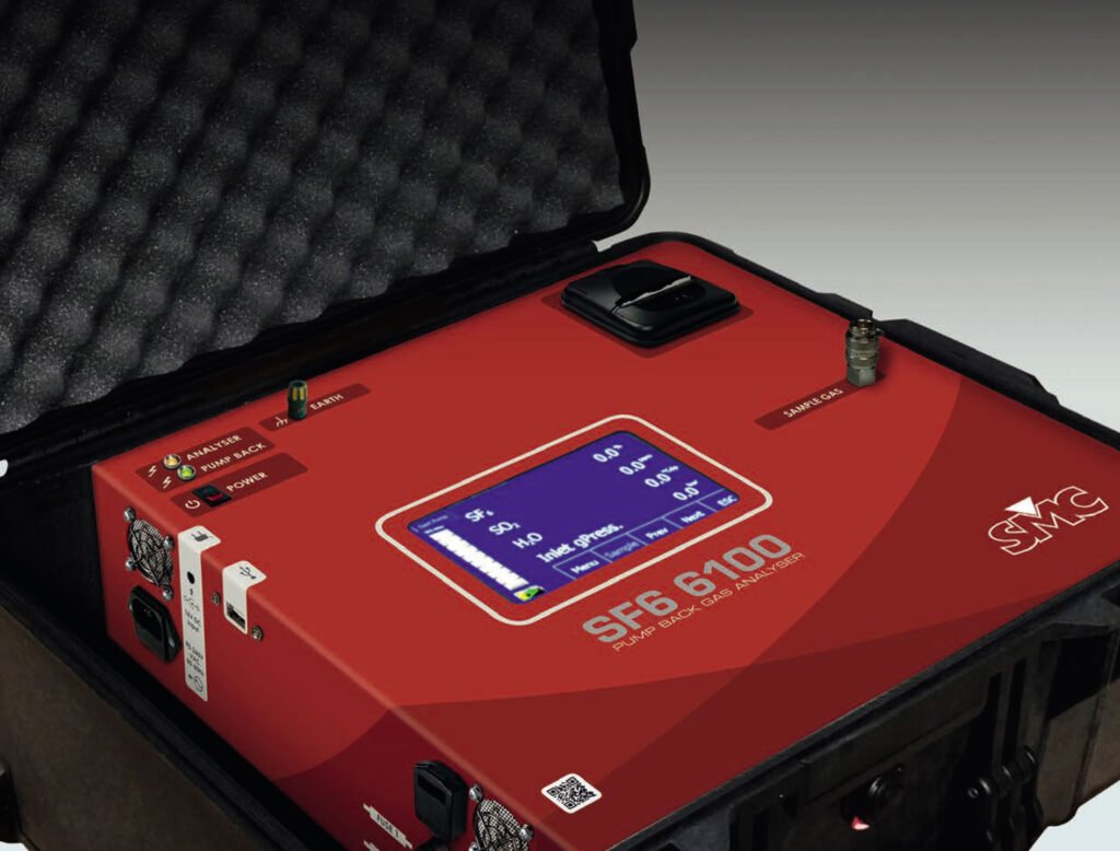 SMC SF6 6100-3 SF6 Gas Analyzer with 3 Gas - NESTES Instruments